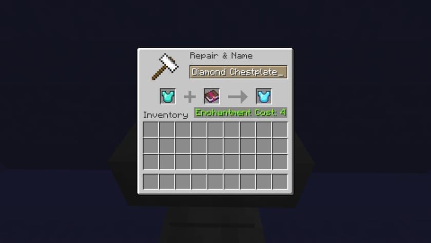 How to enchant tools and armor in Minecraft