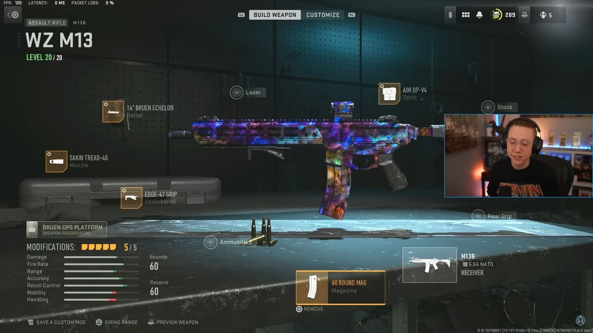 Warzone 2 expert WhosImmortal reveals the best long-range M13B loadout ...