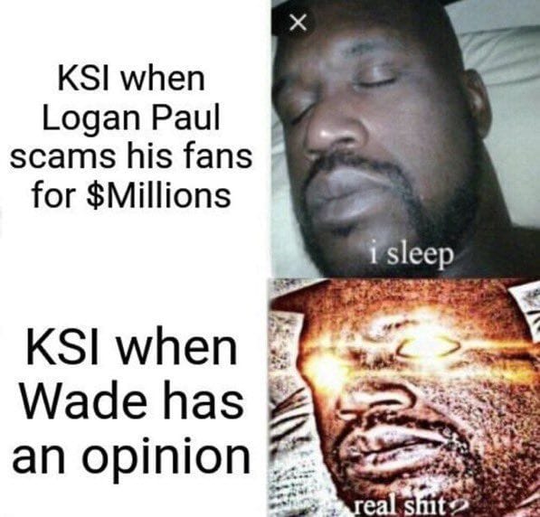 KSI apologizes to YouTuber Wade Plemons after calling latter "c*nt" online