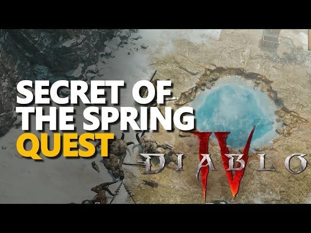 Diablo 4 quest guide: How to easily solve the Secret of the Spring riddle