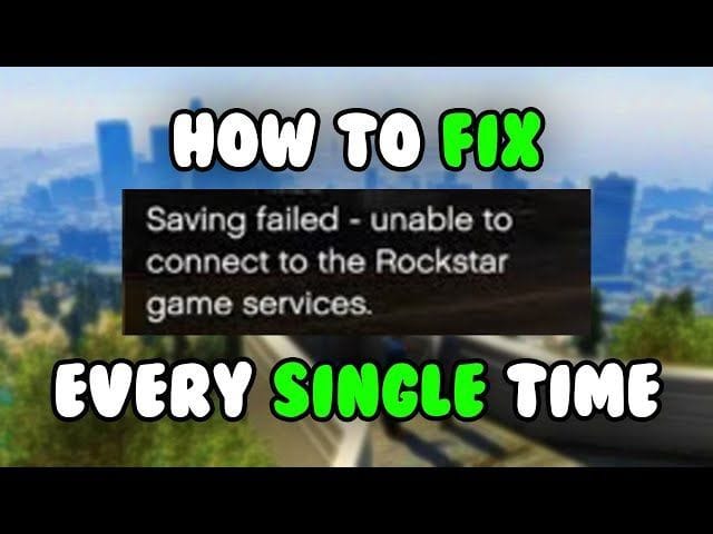 How to fix saving failed issue in GTA Online after recent update?