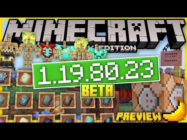 How to download Minecraft Bedrock beta and preview 1.19.80.23