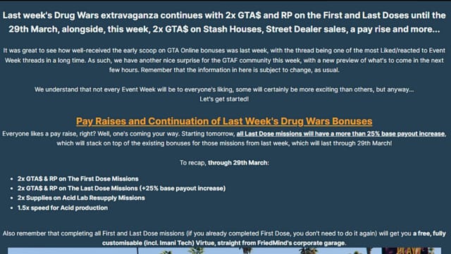 Rockstar reportedly reveals the next GTA Online update ahead of the ...