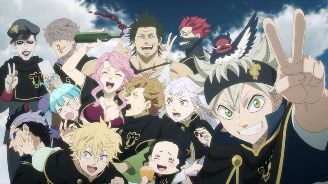 What chapter does the anime of Black Clover end on?