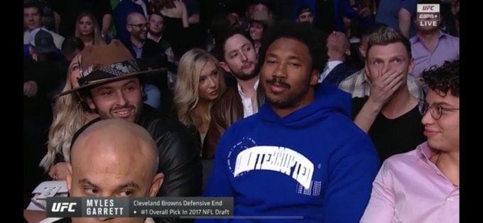 When Tampa Bay Buccaneers' Baker Mayfield had a night to forget at UFC ...