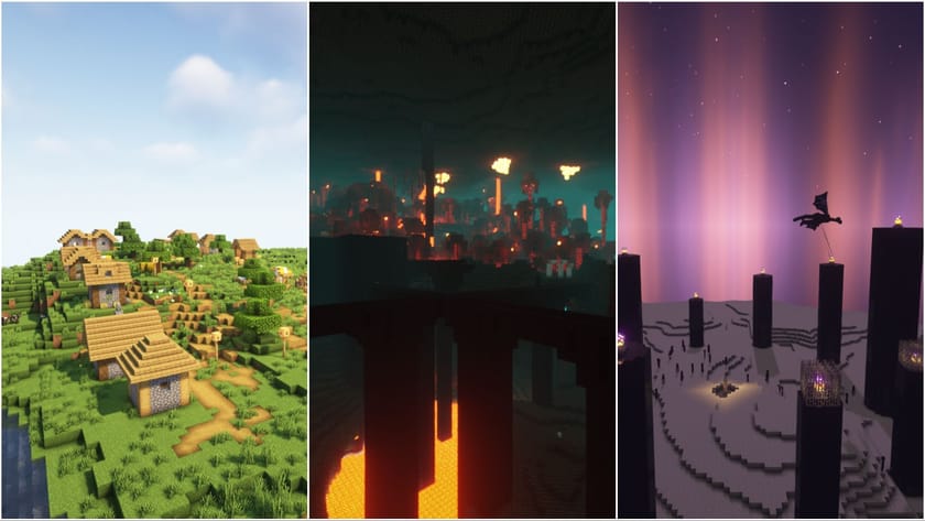 List of Minecraft dimensions and how to access them (2023)
