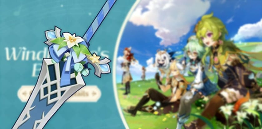 Best characters for Mailed Flower weapon in Genshin Impact