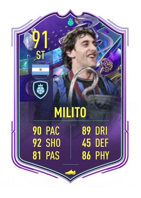 Antonio Di Natale and Diego Milito Fantasy FUT cards: FIFA 23 leaks ...