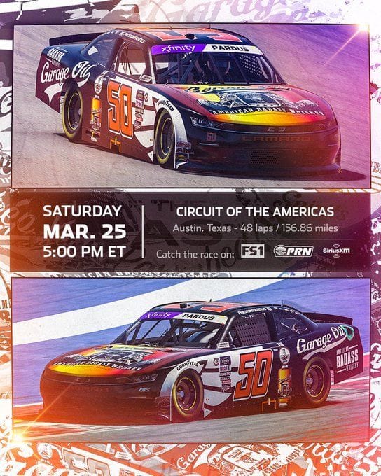 NASCAR Xfinity Series: Preston Pardus announces COTA return to the sport