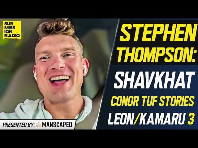 Stephen Thompson addresses Twitter spar with Shavkat Rakhmonov
