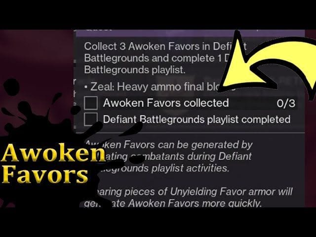 Awoken Favors in Destiny 2 Lightfall: How to spawn and use them