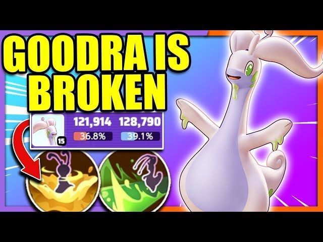 Pokemon Unite Goodra guide: Best movesets, builds, items, and more
