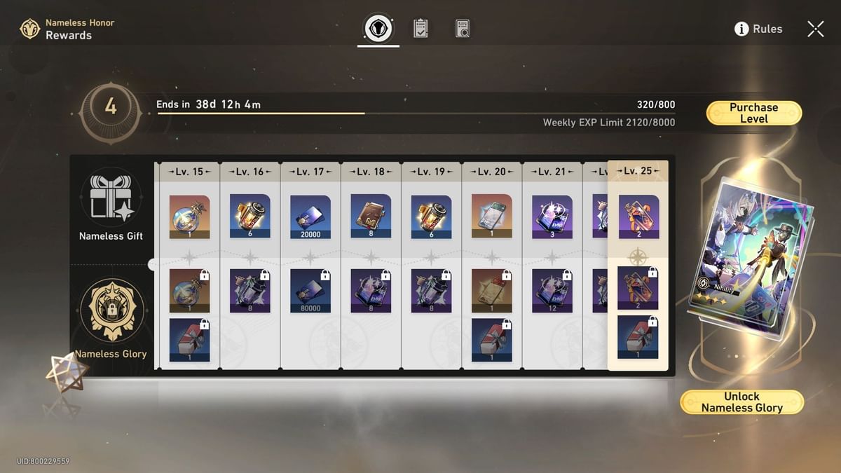 Is the Nameless Honor battle pass worth buying in Honkai Star Rail?