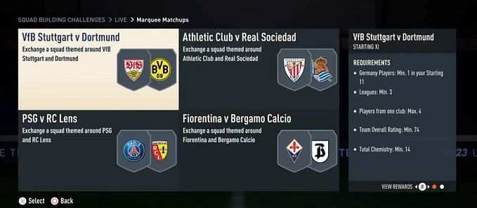 Marquee Matchups Sbc Fifa 23 Marquee Matchups Sbc April 13 How To