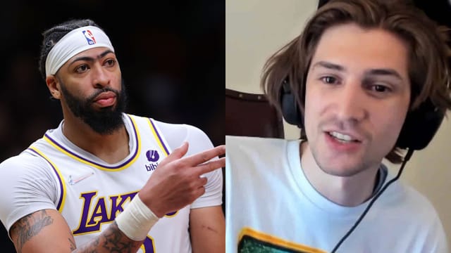 NBA star forward Anthony Davis gifted 25 subs to xQc after the streamer ...