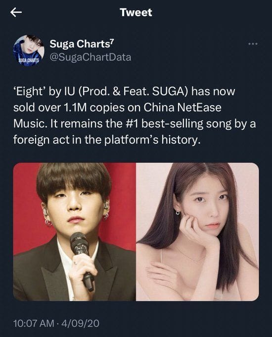 "The Father and Mother of K-pop": Suga confirms collaboration with IU ...
