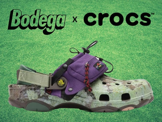 Bodega: Bodega x Crocs All-Terrain "NICT-TECH" Clog: Release date ...
