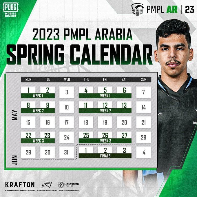PUBG Mobile Pro League (PMPL) 2023 Arabia Spring: Teams, schedule, and more