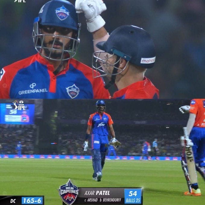 "Next level batting"- Fans heap praise on Axar Patel after his blazing ...