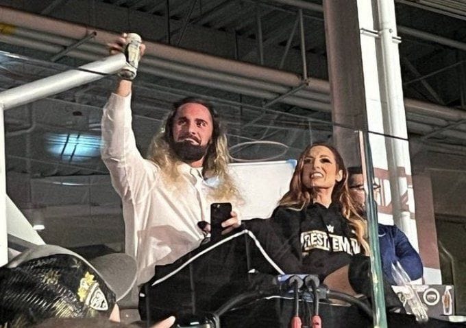 "Him and Becky don’t like Cody" - Twitter reacts to Seth Rollins breaking character to react to ...