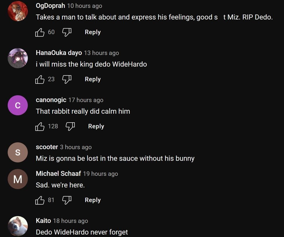 "I never thought he would die" - Mizkif shares an emotional address ...