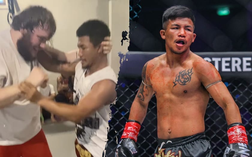 Rodtang shows tenacity during wrestling bit with one of his students
