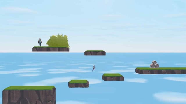 Fortnite player creates a 2D Deathrun inside Creative mode and it looks ...