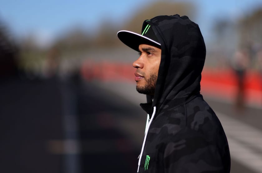 What disability does Lewis Hamilton’s brother Nicolas suffer from?