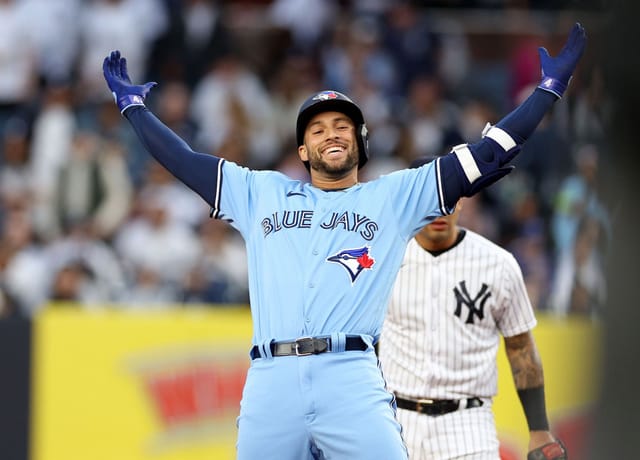 Toronto Blue Jays fans concerned as George Springer leaves game after ...
