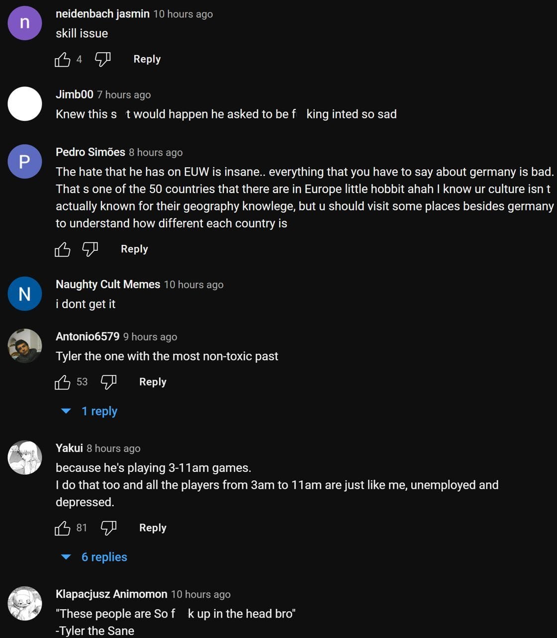 "These guys are so f**ked up in the head" - Tyler1 expresses ...