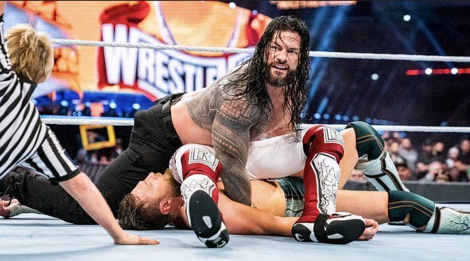 "Smashed ‘em, stacked ‘em, pinned ‘em" – Fans react to the time Roman ...