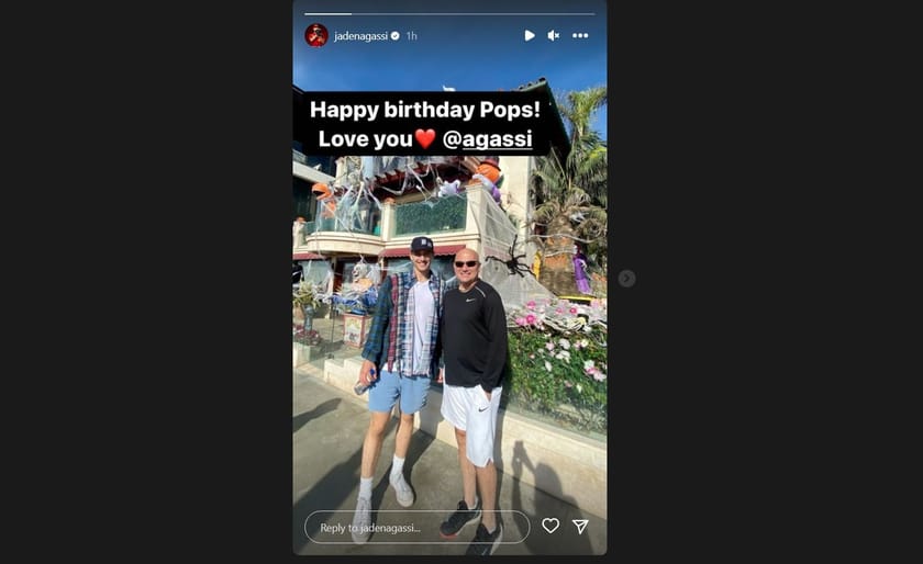 Andre Agassi's children Jaz and Jaden extend heartfelt birthday wishes ...