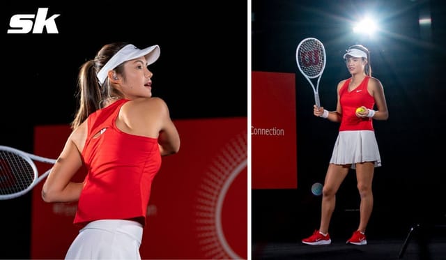 Emma Raducanu partakes in first-ever hologram coaching session
