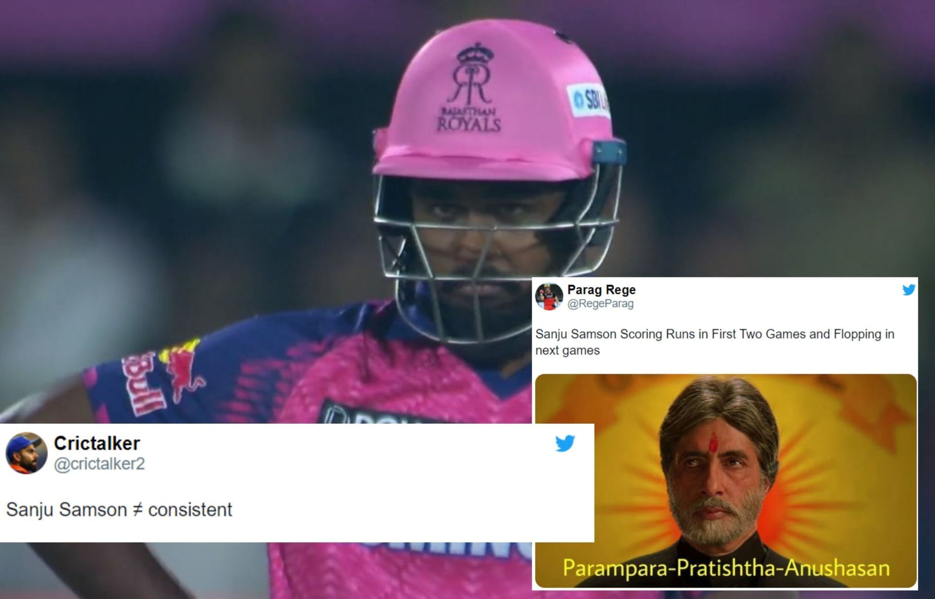 "Sanju Samson ≠ consistent" - Fans react after RR captain's 4-ball duck against Delhi Capitals ...