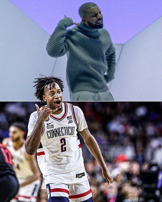 "UConn beat the Drake curse" - Fans react to UConn Huskies beating San ...