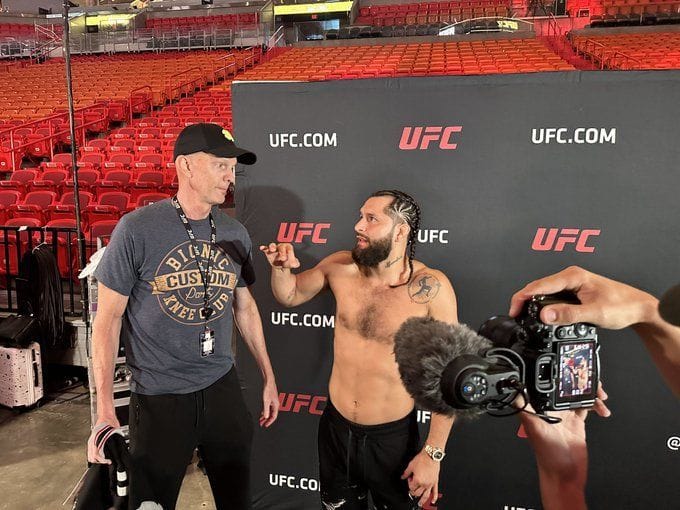 UFC Anti-Doping Program: PHOTO: Jorge Masvidal receives a jacket after ...