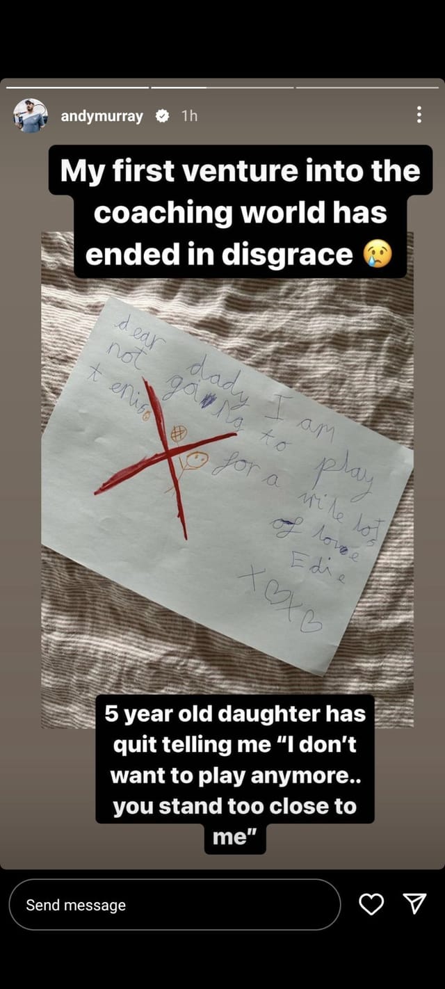 Andy Murray's coaching stint hilariously ends in "disgrace" as his 5 ...