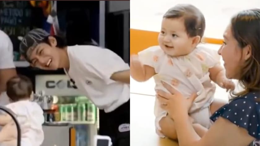 "I'm melting": BTS' V swoons fans with his adorable technique to make a ...