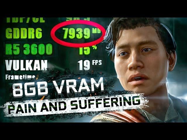 How much VRAM do you need for gaming? 6GB, 8GB, 12GB, or more?