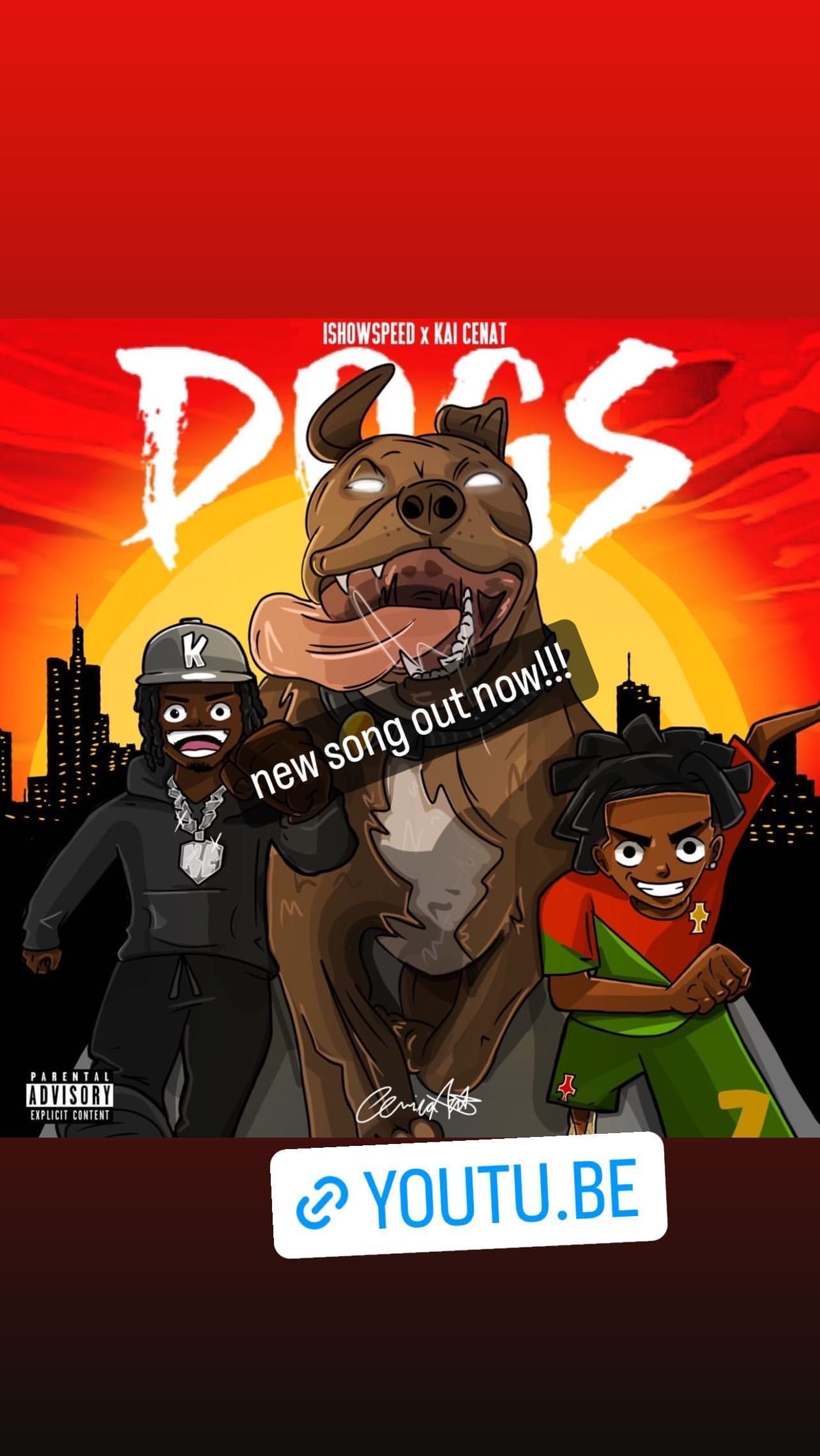 Kai Cenat and IShowSpeed's new single Dogs has been released on YouTube ...