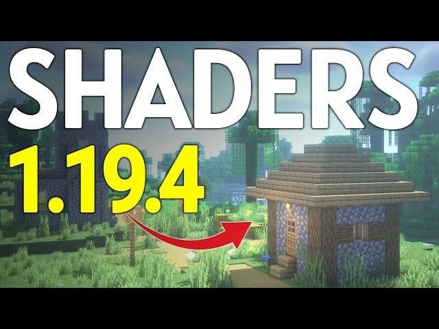 How to install shaders in Minecraft 1.19.4