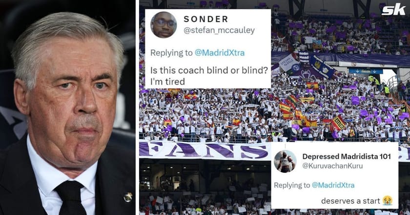 “Is this coach Blind”, “This is embarrassing” – Real Madrid fans ...