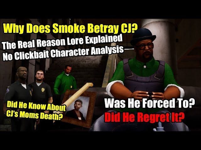 What was the real reason behind Big Smoke's betrayal in GTA San Andreas?