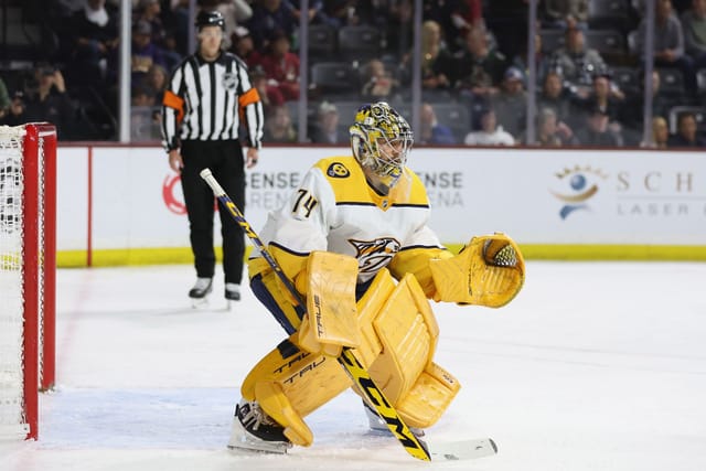 NHL Scores: Juuse Saros has unreal game as Nashville Predators ...