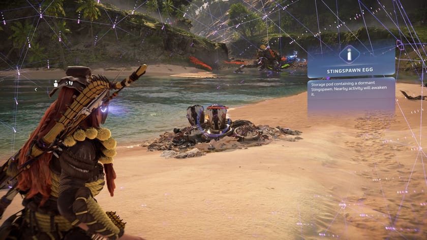 How to easily dispatch Stingspawn eggs in Horizon Forbidden West ...