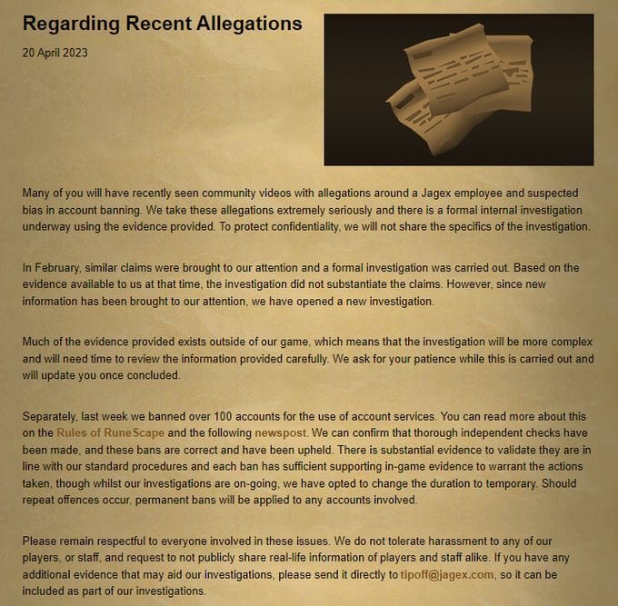 Odablock to return to Runescape after permanent ban gets reverted to a ...