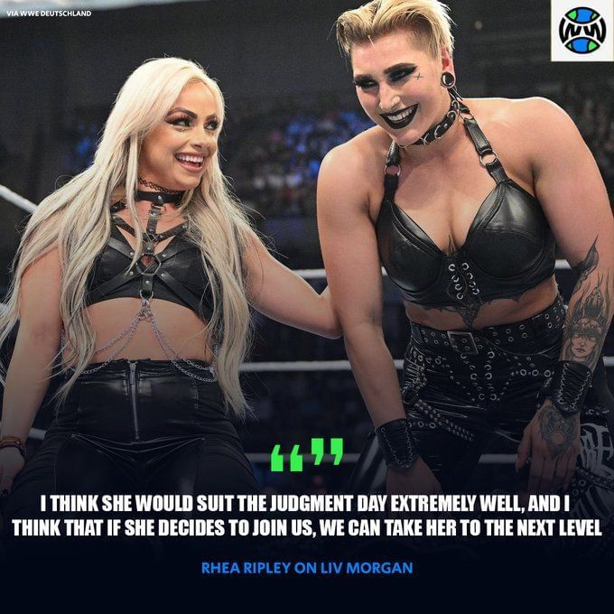 Rhea Ripley Liv Morgan: What is Rhea Ripley and Liv Morgan's real-life relationship? Find out ...