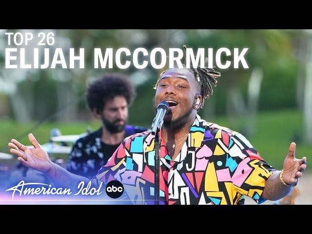 "That was not good at all": Elijah McCormick's Top 26 performance leaves American Idol fans ...