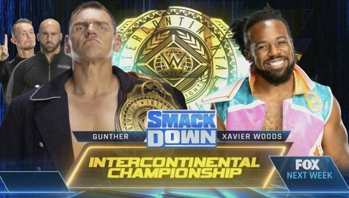 Gunther's next challenger for the Intercontinental Title officially ...