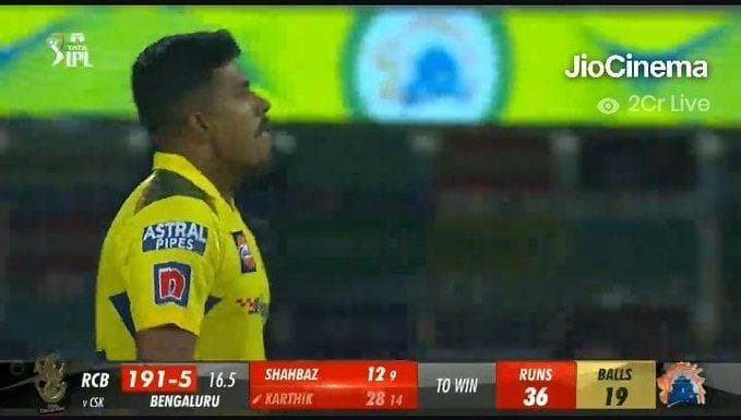 "Only RCB can lose a match from a winning position"- Fans react as RCB ...